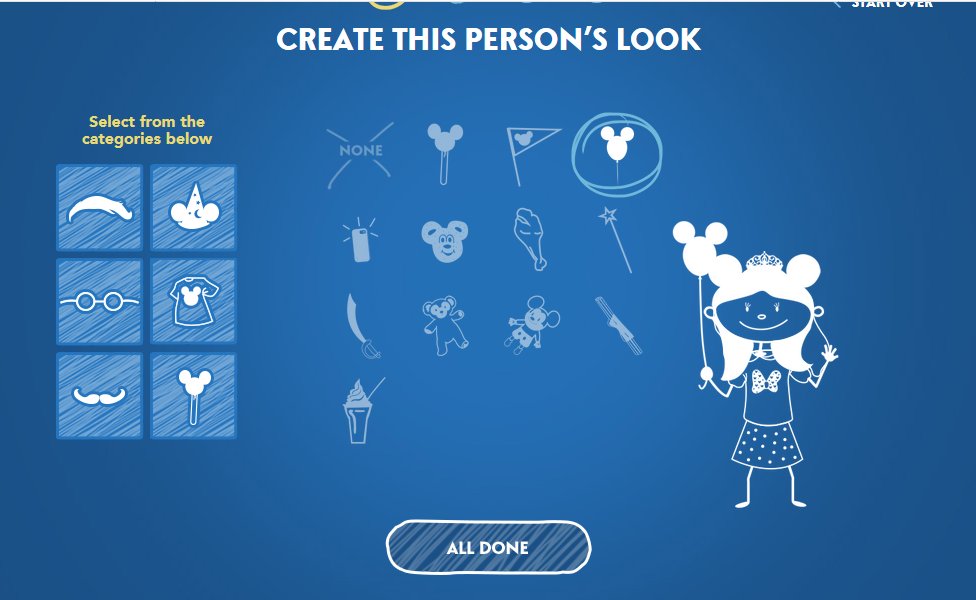Create Your Own Disney Stick Figure Family - Iman Inspires