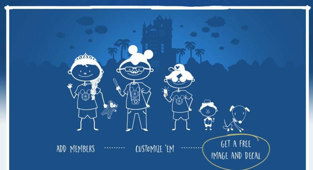 Create Your Own Disney Stick Figure Family - Iman Inspires